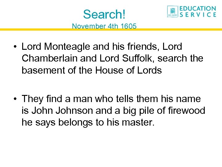 Parliament s Education Service Remember remember the 5