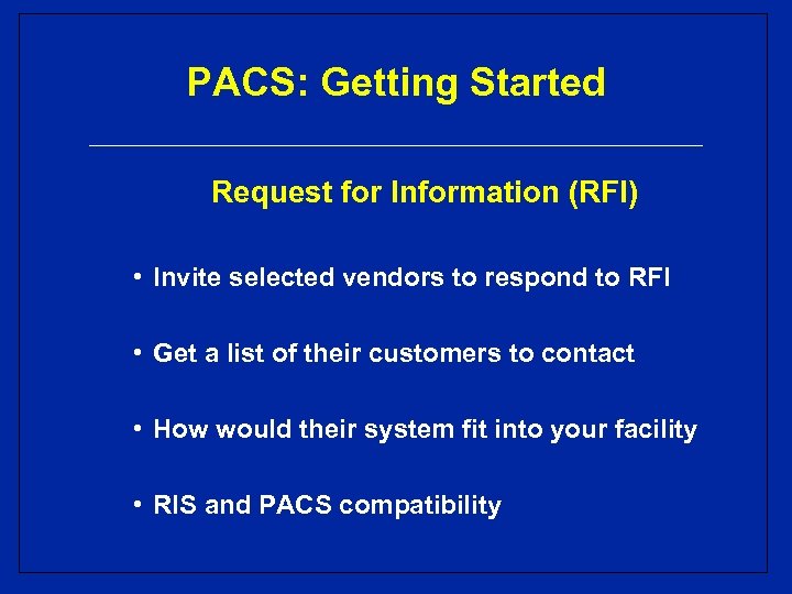 A Successful PACS Implementation Monte Clinton CRA Dartmouth-Hitchcock