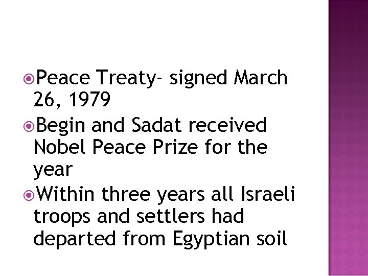 September 5 -17 1978 Anwar Sadat-