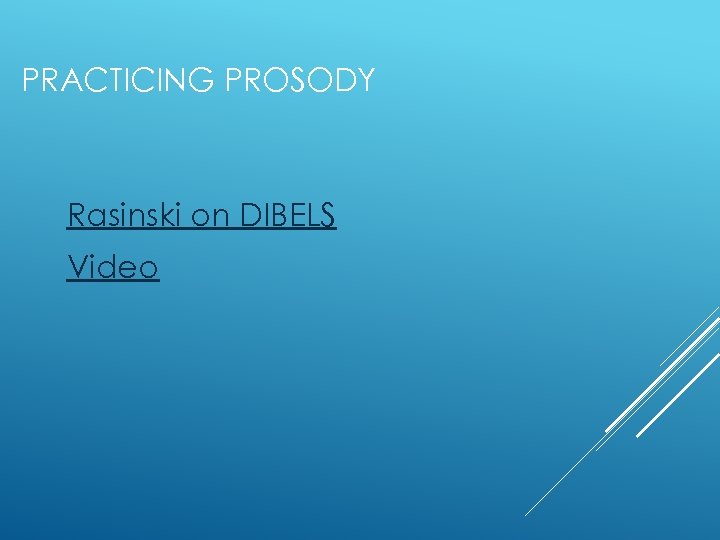 INTRODUCTION BY RILEY Video CONGRATULATIONS READING