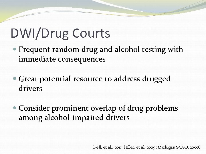 Drugged Driving A Serious Public Safety Threat National