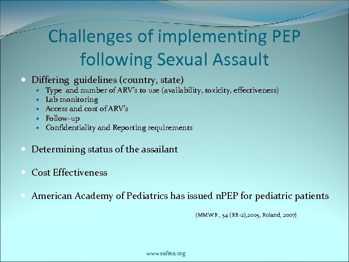 Welcome to the IAFN SAFE-TA Webinar ONLINE