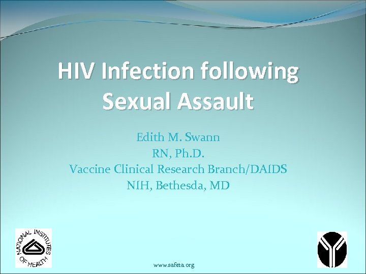 Welcome to the IAFN SAFE-TA Webinar ONLINE