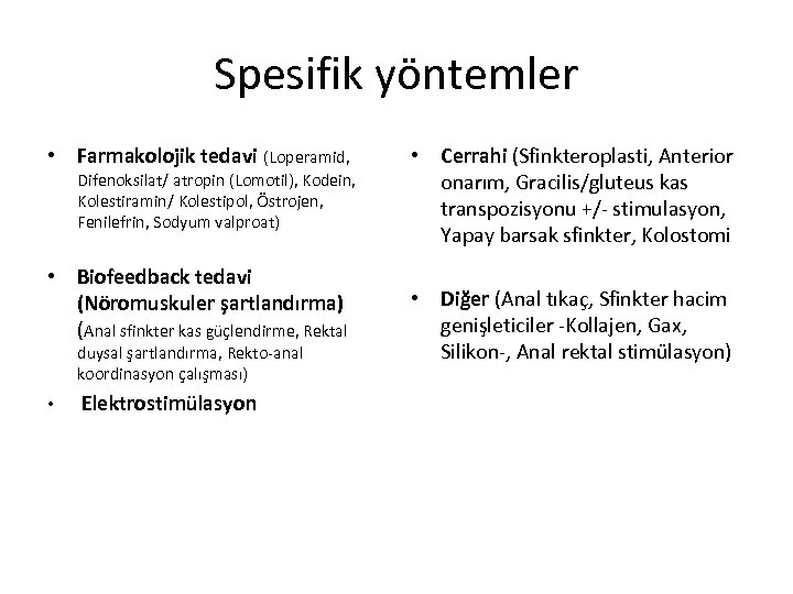 Fekal Anal İnkontinansda Akupunktur Uygulaması Bir Pilot Çalışma