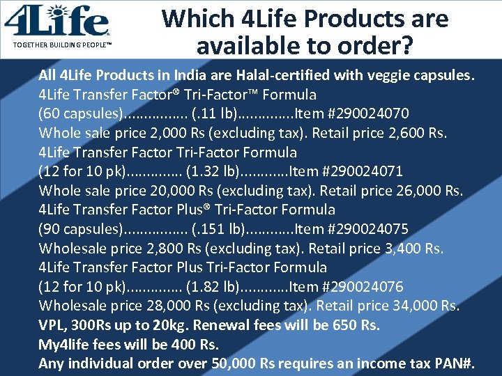 TOGETHER BUILDING PEOPLE How do I take advantage