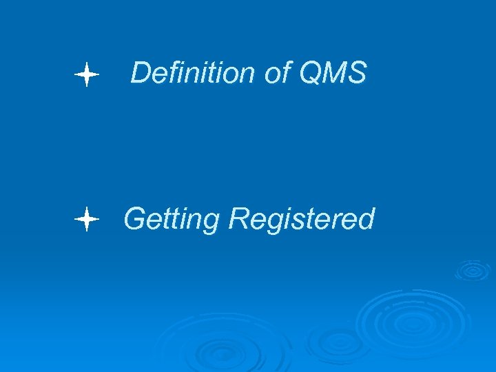 Implementing QMS In Lebanon Ø Rima Charbaji Finance