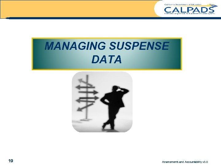 ASSESSMENTS ACCOUNTABILITY Suspense Resolution and Reports Assessments