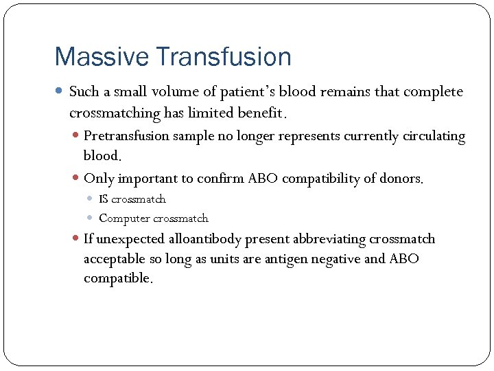 Unit 8 Pretransfusion Testing Part 3 Terry Kotrla