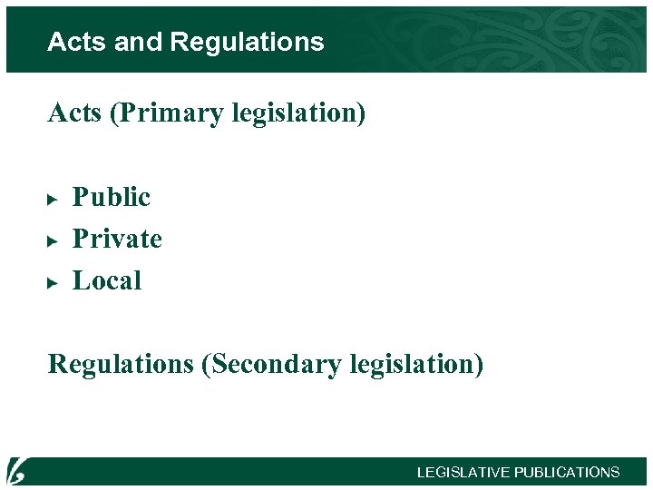 POSITIVELY PARLIAMENTARY PUBLICATIONS LEGISLATIVE PROCESS AND ...