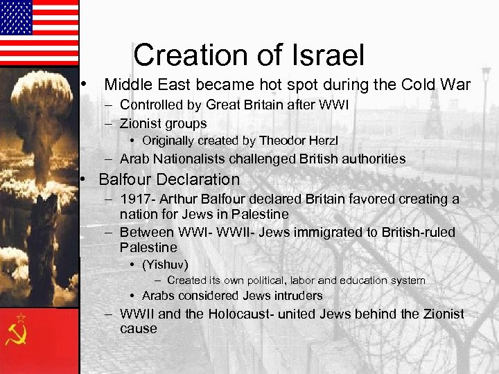 The Cold War Era Emergence of the