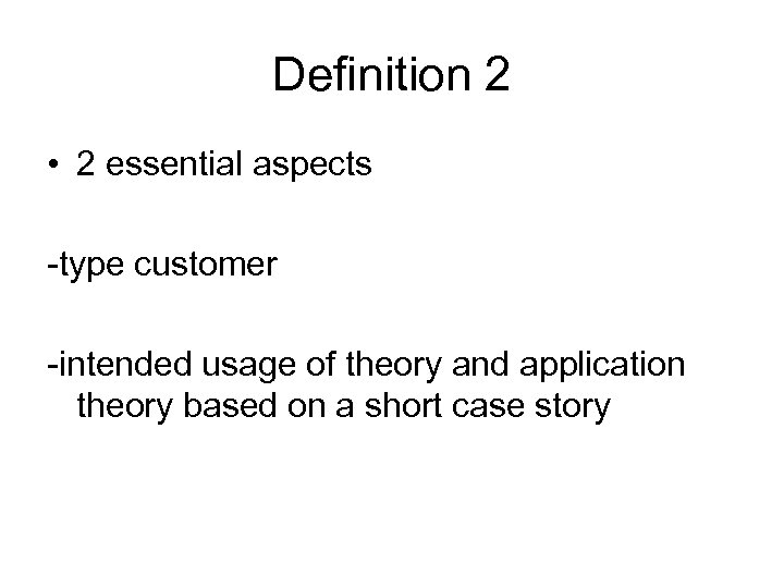 Definition Business marketing The marketing of goods and