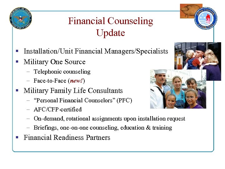 Association for Financial Counseling Planning Education Military Pre ...