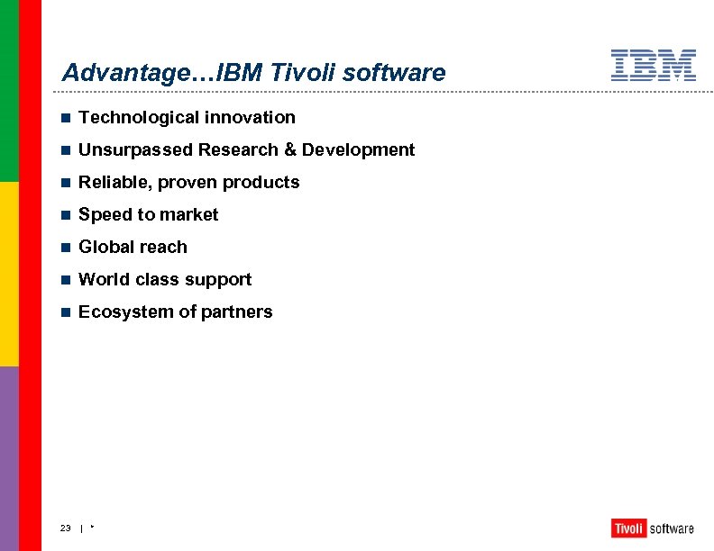 Adding Value to Your e-business with IBM Tivoli