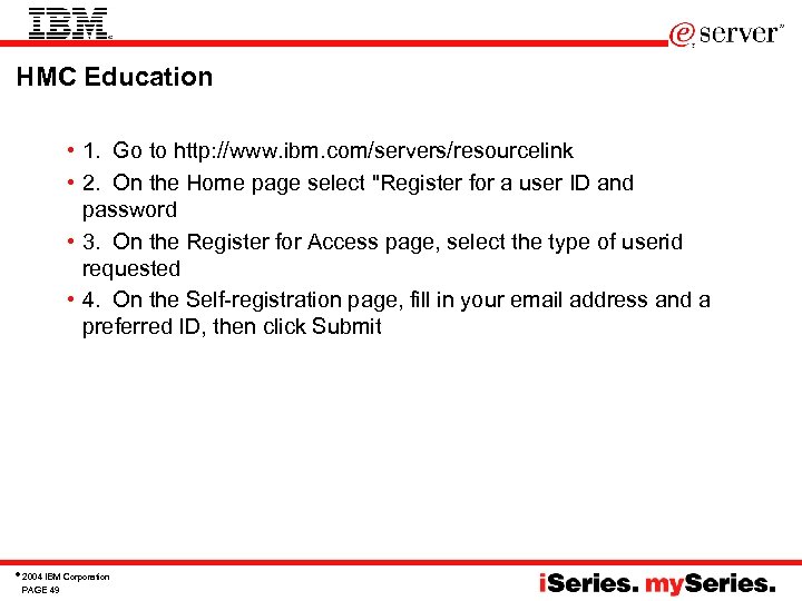 IBM Advanced Technical Support Introduction to HMC on