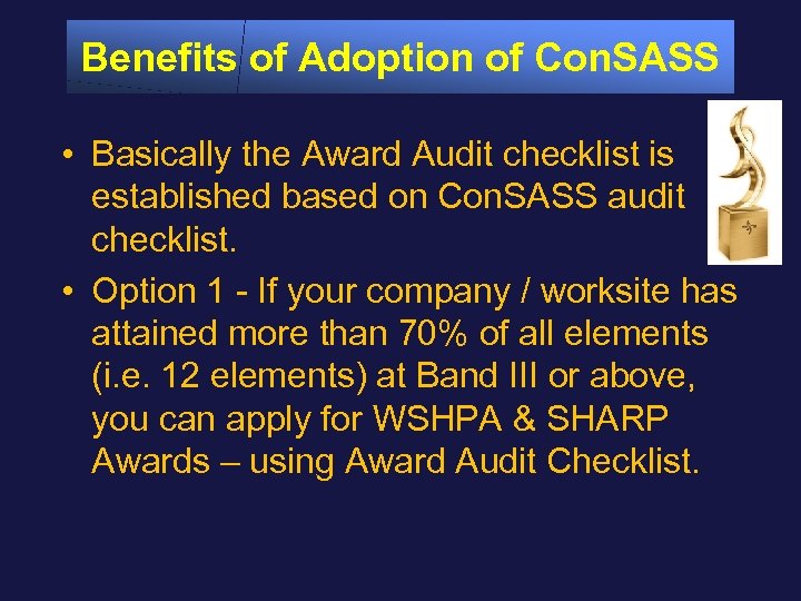Construction Safety Audit Scoring System Con SASS and