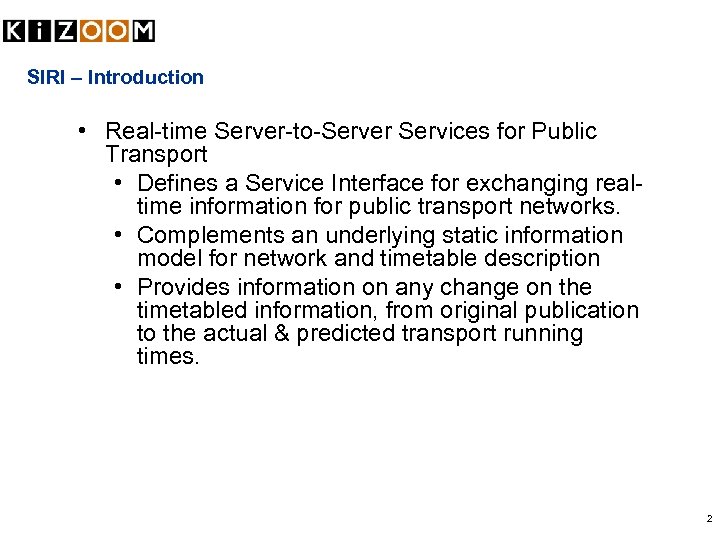 TC 278 WG 3 SIRI Server Interface