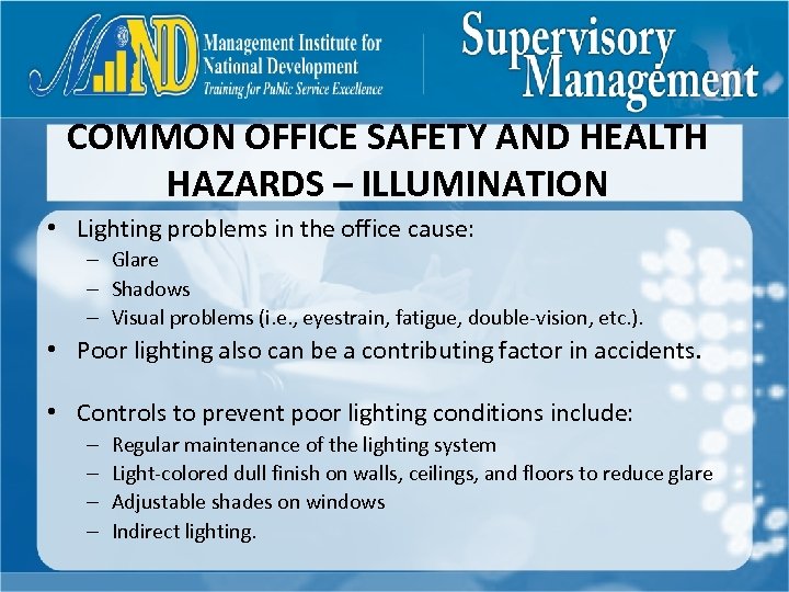 HEALTH SAFETY SECURITY AT WORK MANAGING RISK