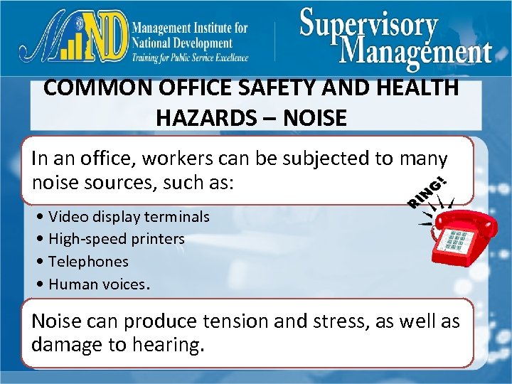 HEALTH SAFETY SECURITY AT WORK MANAGING RISK