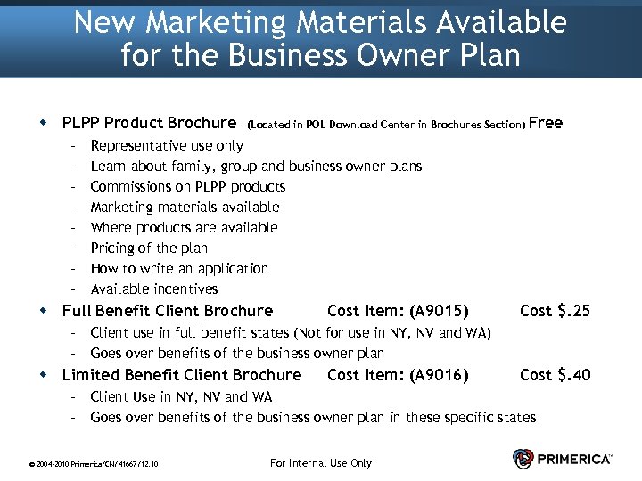 Primerica Legal Protection Program Business Owner Plan Solutions