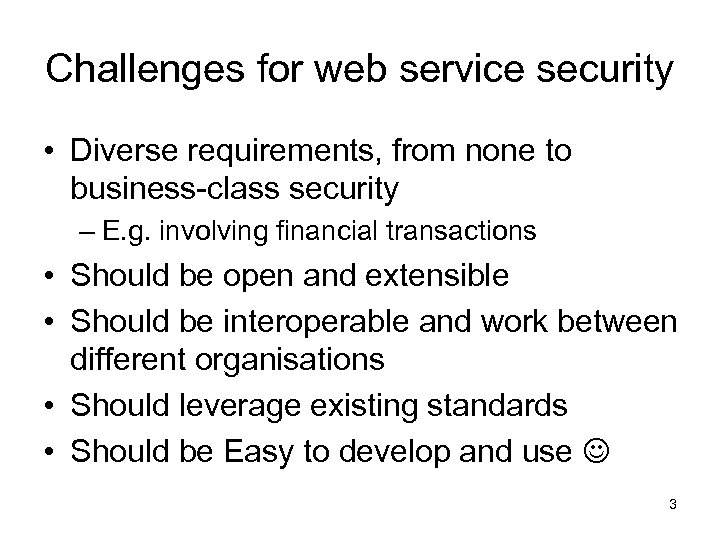 G 52 IWS Web Service Security Chris Greenhalgh
