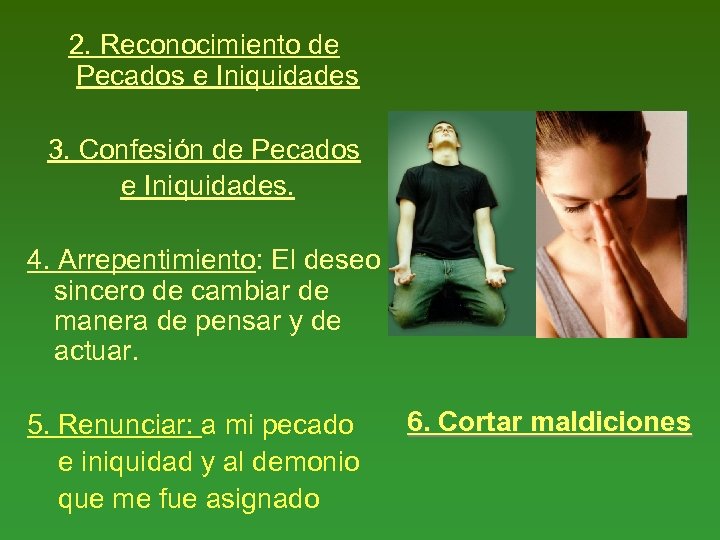 Objetivo Principios de las bendiciones y maldiciones