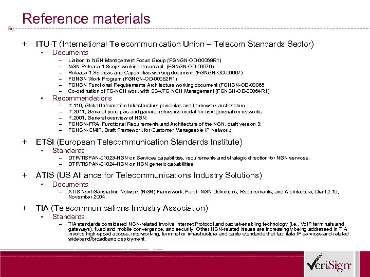 Version 1 0 7 Jan 2005 TIA edits