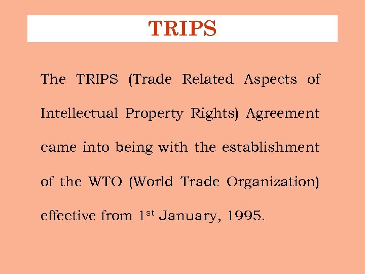 BASICS OF IPR By Dr Gopakumar G Nair