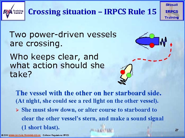 Feedback is welcome click on www skysailtraining co