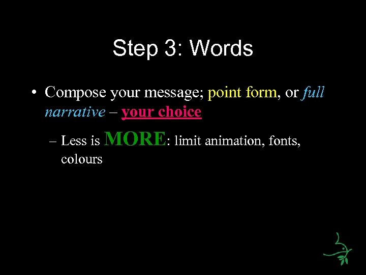 Power Point Basics Power Point basics Part