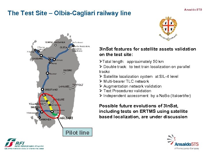 Ansaldo STS New Satellite-based Solutions for Train Control