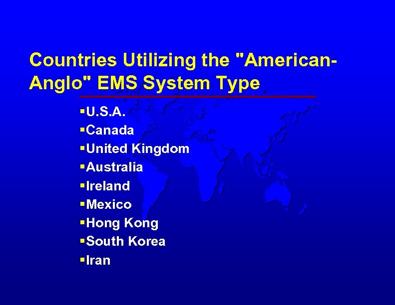 Collaboration and Cooperation on Emergency Healthcare Issues in