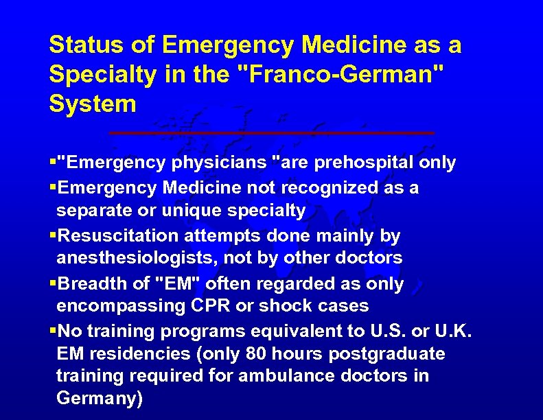 Collaboration and Cooperation on Emergency Healthcare Issues in