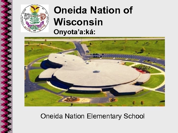 Wisconsin Indians 101 J P Leary UW-Green Bay