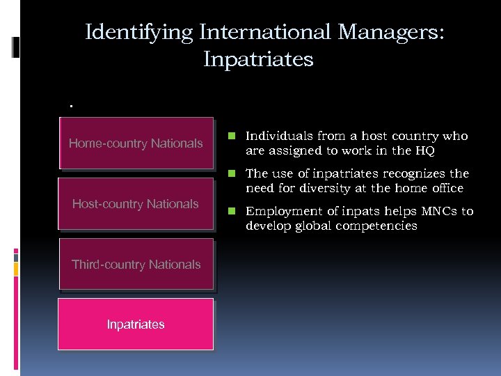 COURSE GLOBAL BUSINESS MANAGEMENT MGT 610 DR DIMITRIS