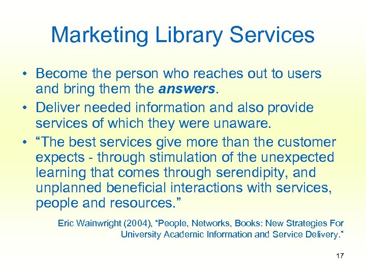 Marketing Library Services to the Net Generation Jia