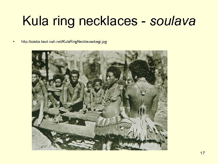 Introduction to Social Anthropology B Lecture 6 1