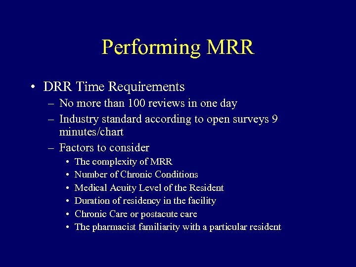 F-Tag 428 Medication Regimen Review Drug Use Problems
