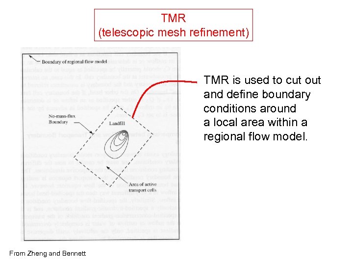 Steps in Transport Modeling Adjust parameter values Calibration