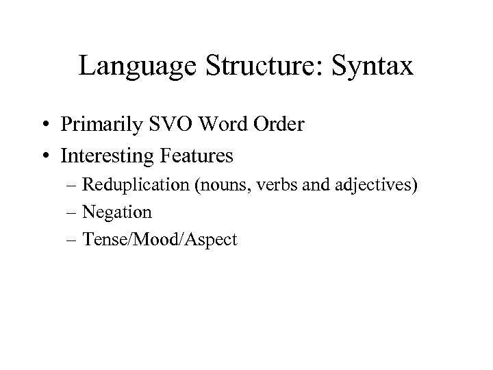 Berbice Creole Dutch Doug Whitehead Berbice Creole