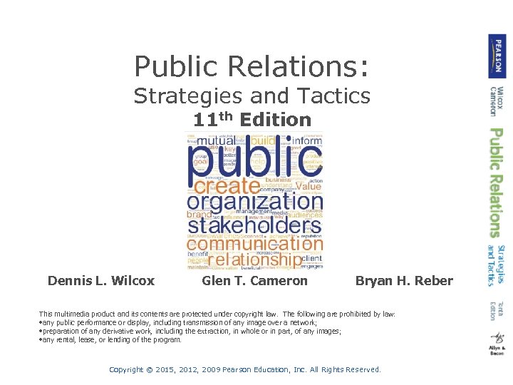 Public Relations Strategies and Tactics 11 th Edition