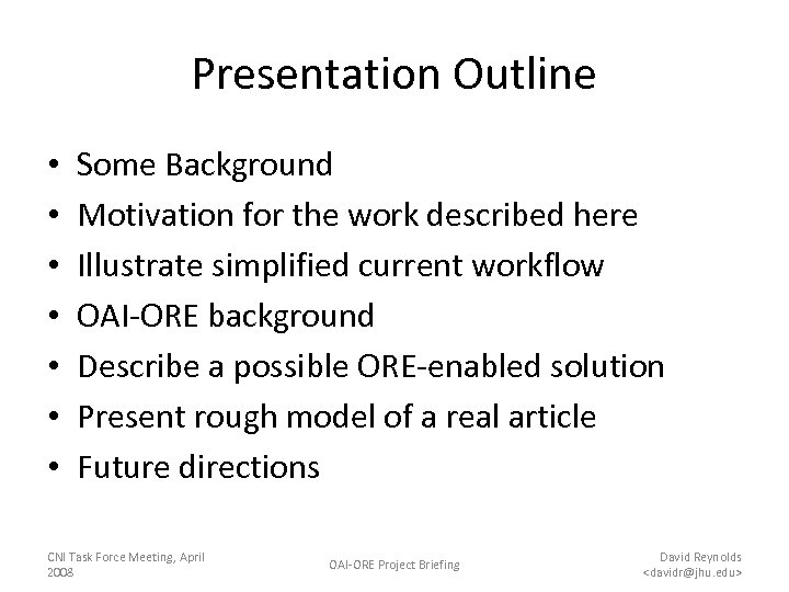 An OAI-ORE Aggregation for the National Virtual Observatory