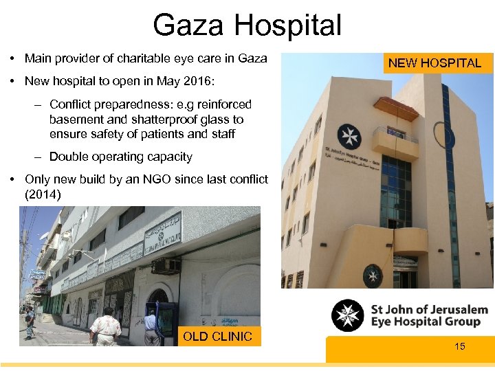 St John of Jerusalem Eye Hospital Group 2016