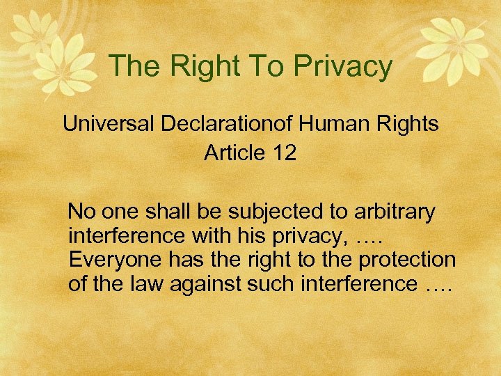 Security Privacy on the WWW Briefing for