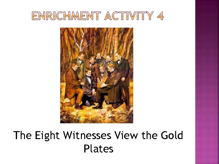 Lesson 10 The Book of Mormon Is Published