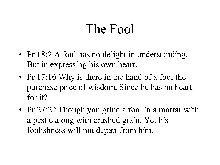 Proverbs Proverb ruling saying Not