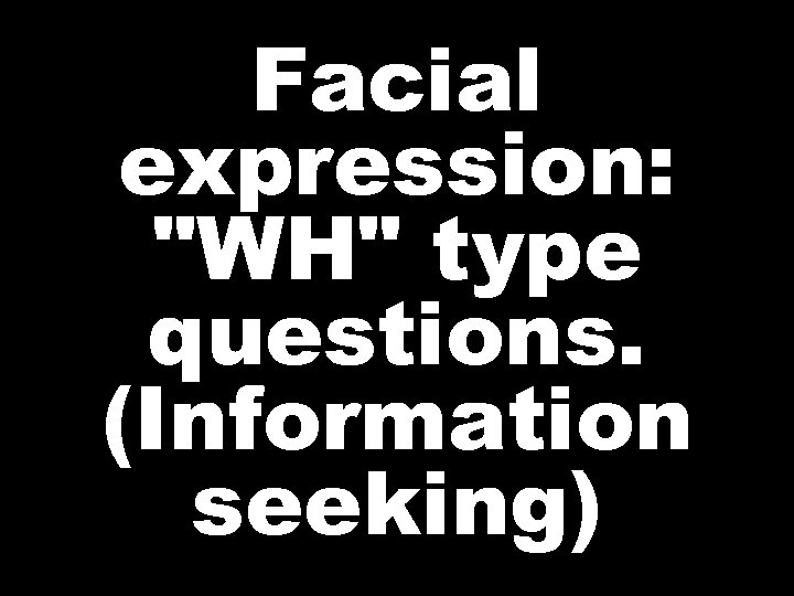 Medical Signing Lesson 02 Facial expression Are