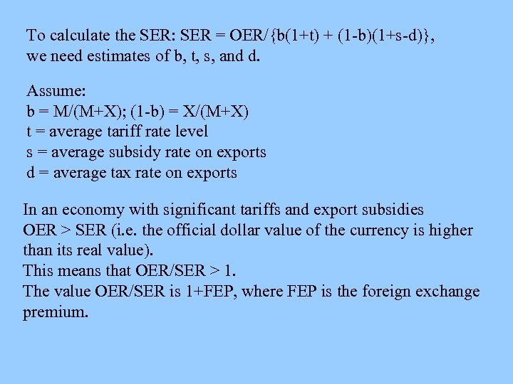 BENEFIT-COST ANALYSIS Financial and Economic Appraisal using Spreadsheets