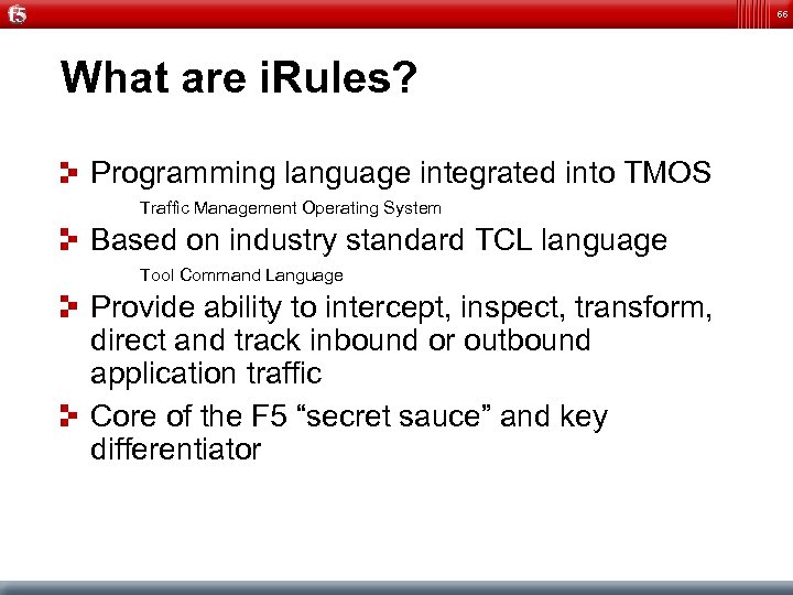 1 F 5 Application Traffic Management Radovan Gibala