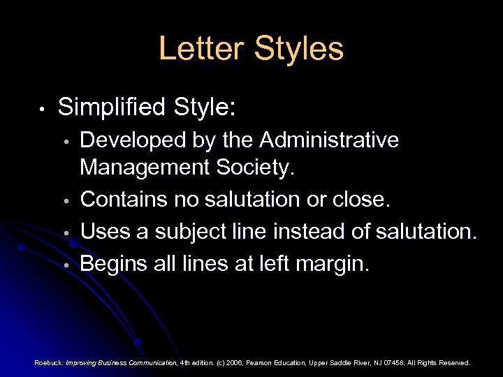 Chapter 7 Making Business Letters and Documents Look