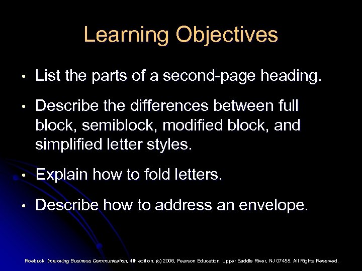 Chapter 7 Making Business Letters and Documents Look